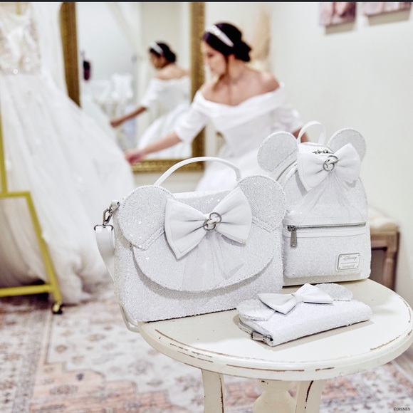 Loungefly | Bags | Minnie Mouse Wedding Bridal Mini Backpack Nwt | Poshmark